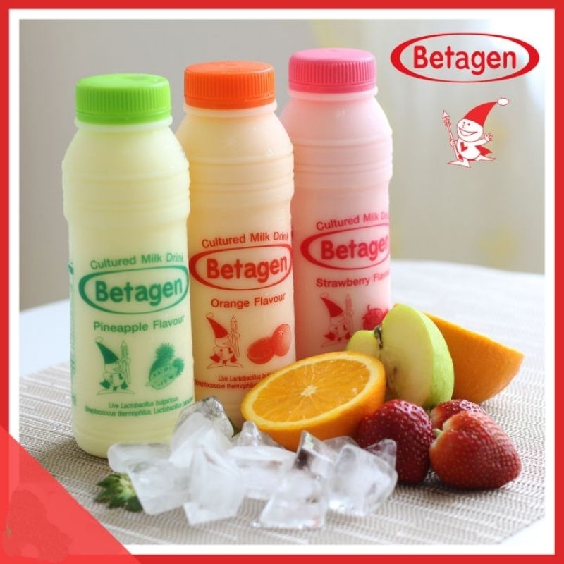 Betagen Yogurt Drink Thailand (Original/Pineapple/Strawberry/Orange ...