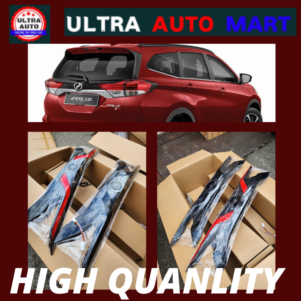 PERODUA ARUZ REAR CENTRE LED RUNNING BRAKE TAIL RUNNING WITH WELCOME ...