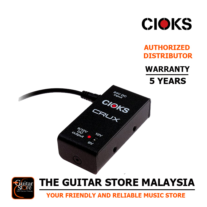 Cioks CIO-CRX CRUX Converter For DC-7 Effect Pedal Power Supply (DC 7 ...