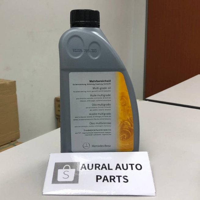 Mercedes Benz ATF Multi Grade Oil Power Steering And Clutch 1Liter 100% ...