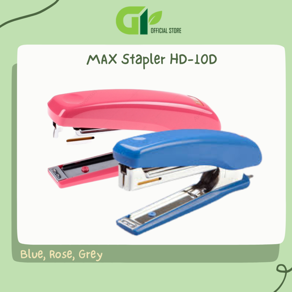 [GY Office] MAX Stapler HD-10DK SET - WITH 1 SMALL BOX NO.10-1M BULLET ...