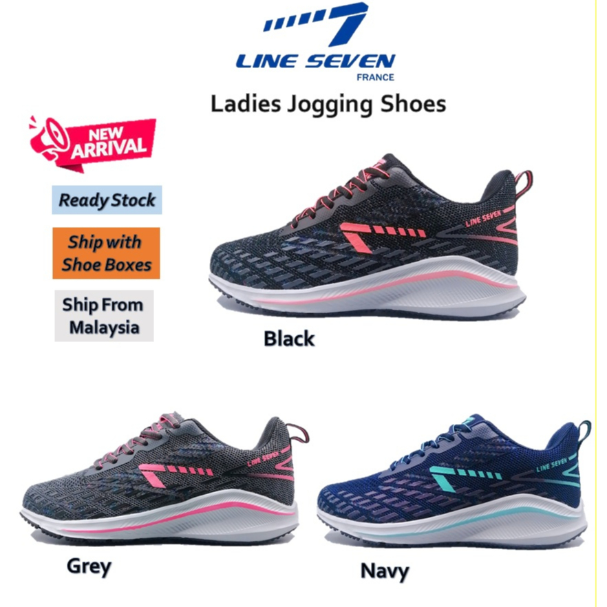 [Line Seven] Line7 7753 Ladies Jogging Shoes/Running Shoes/Outdoor ...