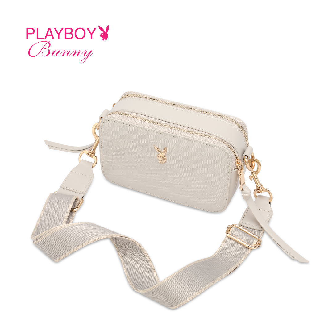 [CLEARANCE]-PLAYBOY Monogram Ladies Sling Bag - Multi Color BSG 1181 ...