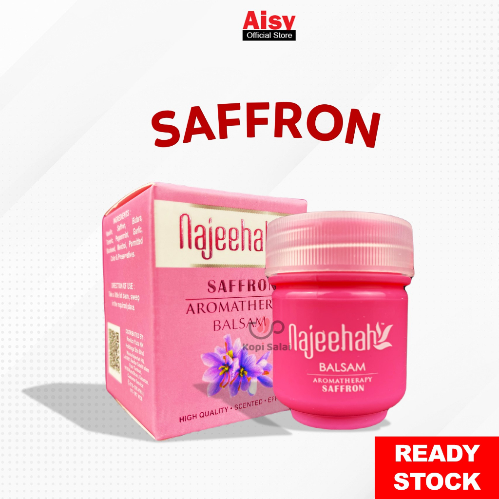 🔥𝗢𝗥𝗜𝗚𝗜𝗡𝗔𝗟 🇲🇾 | MINYAK BIDARA NAJEEHAH 10ML | BALSAM AROMATERAPI SAFRON ...