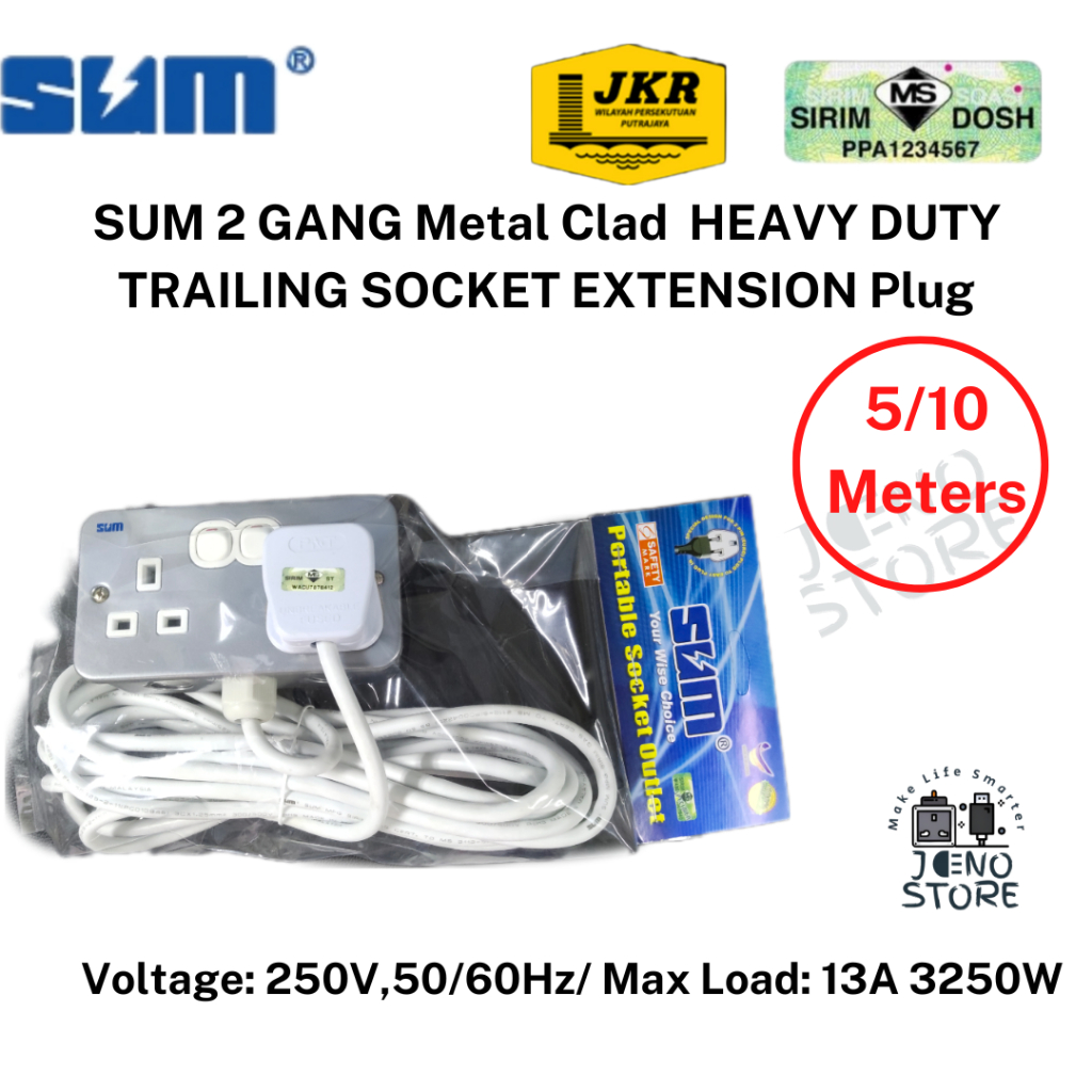 SUM Metal Clad Switch series with Sirim & JKR approval heavy duty ...