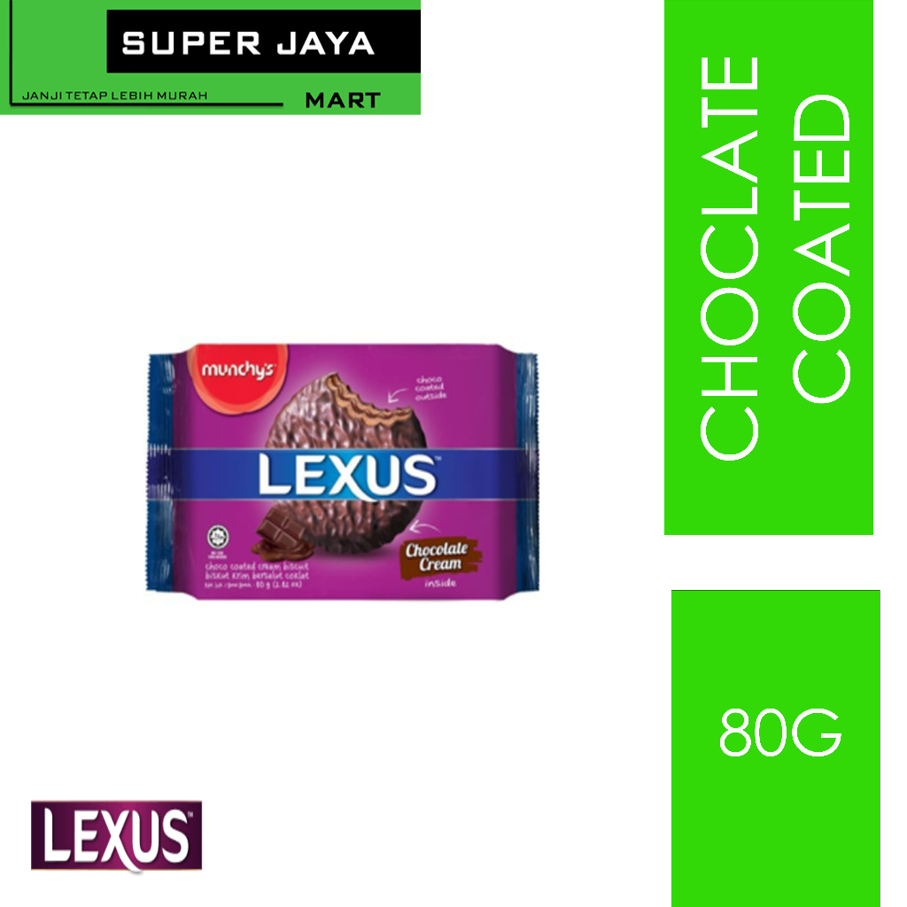 Munchy's Lexus Choco Coated Cream Biscuit 10 Sachets 200g | Shopee Malaysia