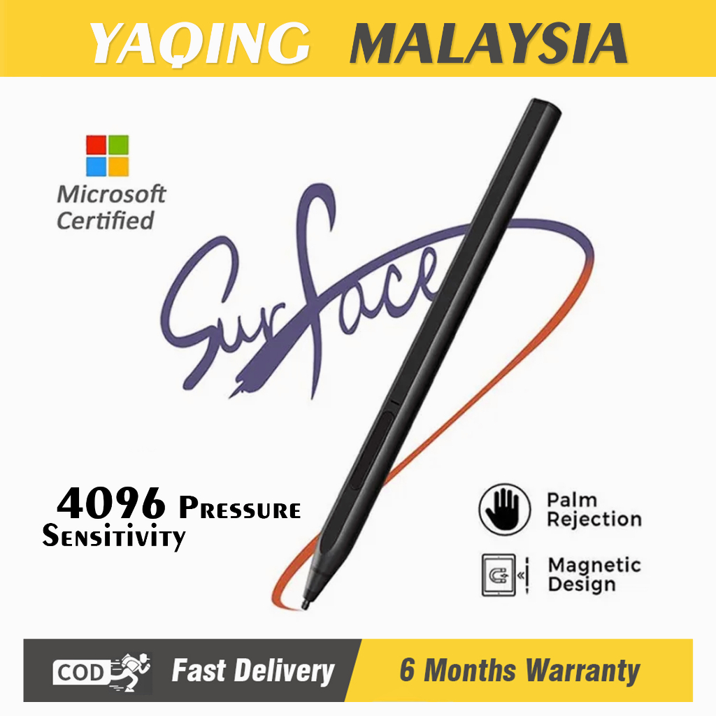 Surface Pen Magnetic Stylus Pen For Surface Pro 8 3/4/5/6/7 X Microsoft ...