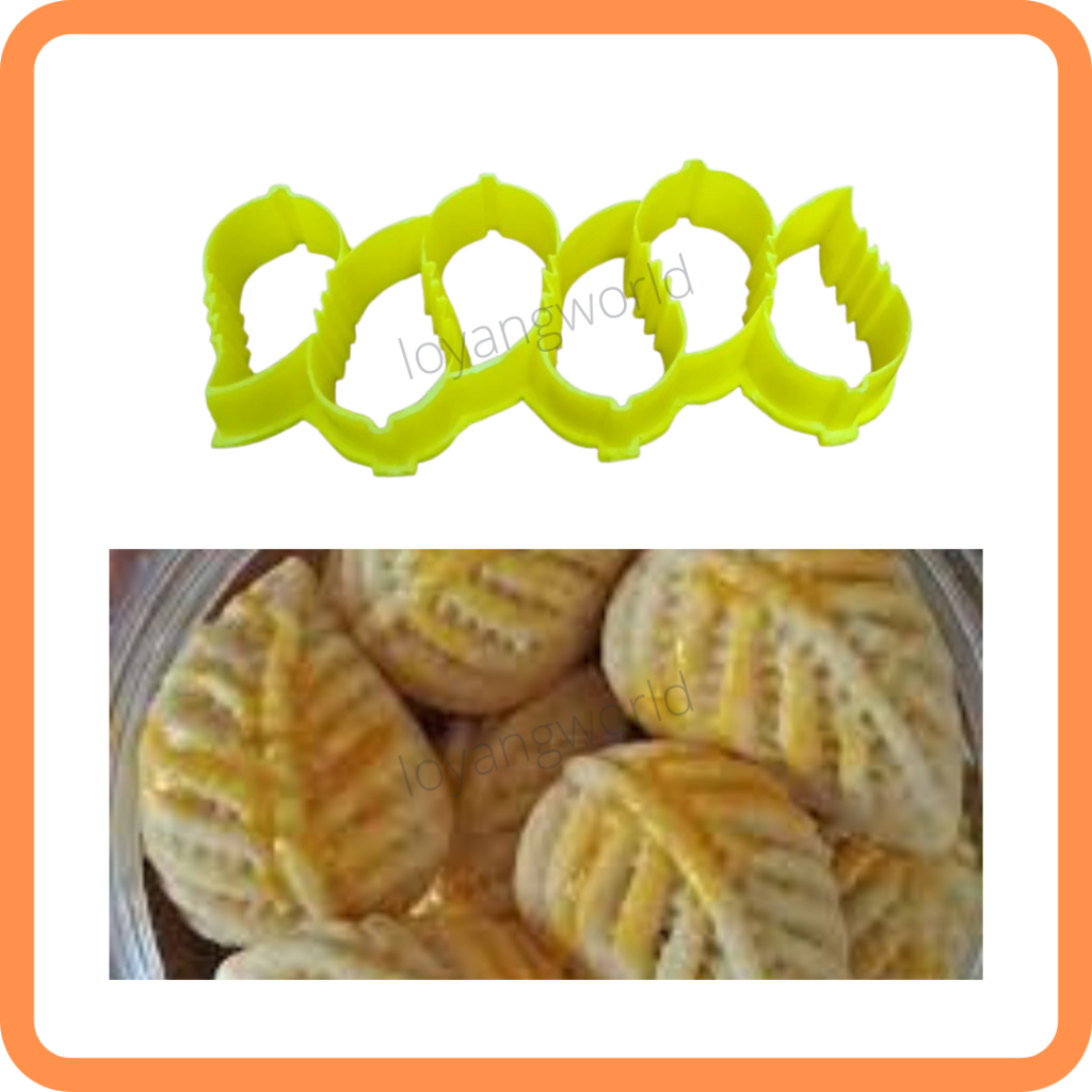 Penekap Biskut Cookies Cutter Rectangle love Jejari Crescent Moon ...
