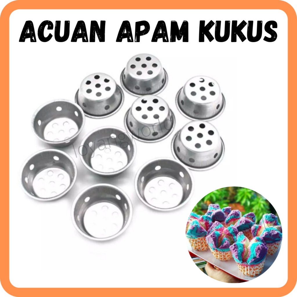 Acuan Apam Kukus Bunga Ros Acuan Apam Berlubang Acuan Apam Mekar Acuan ...