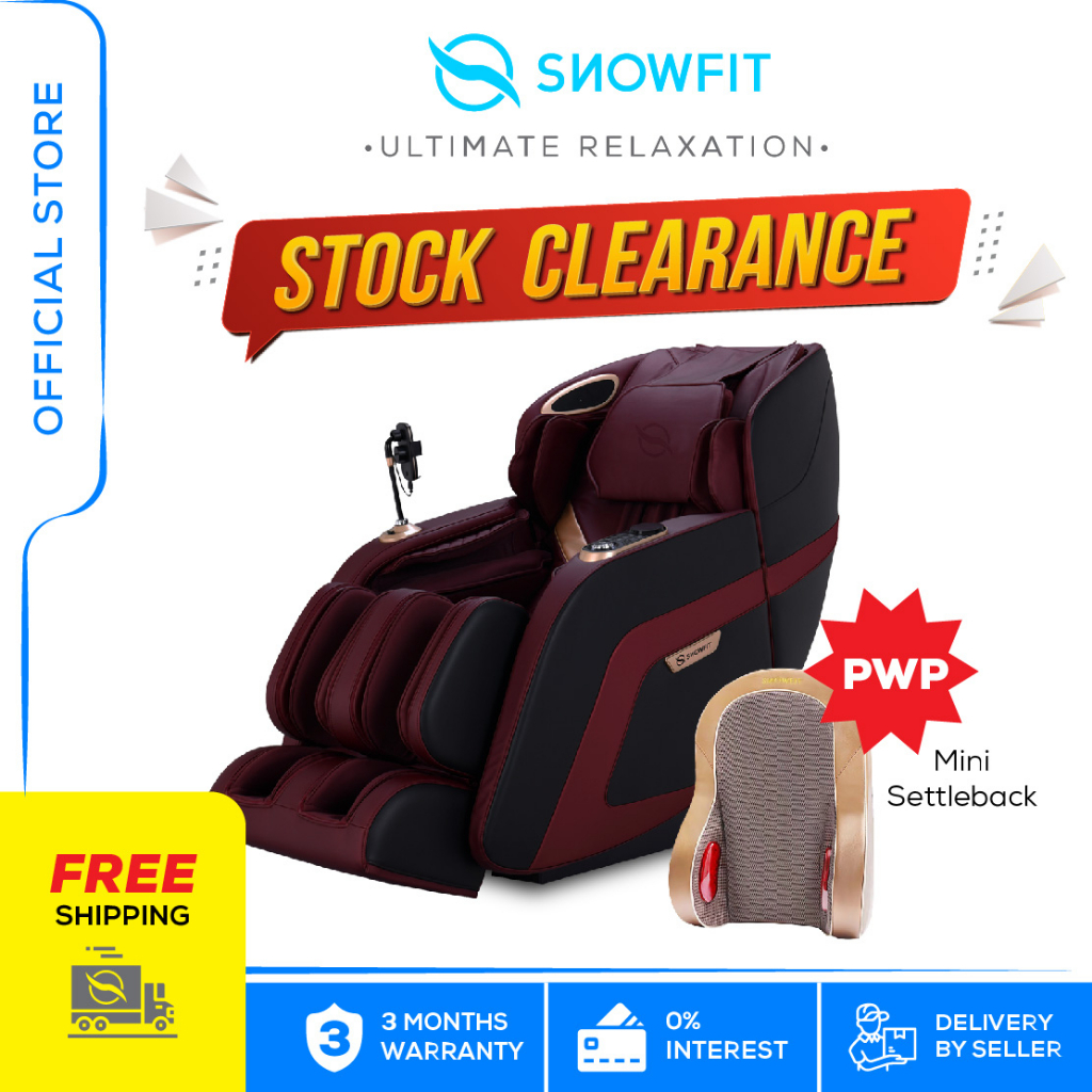 [online Only] Snowfit Romeo I Zero Gravity Smart Massage Chair Stock