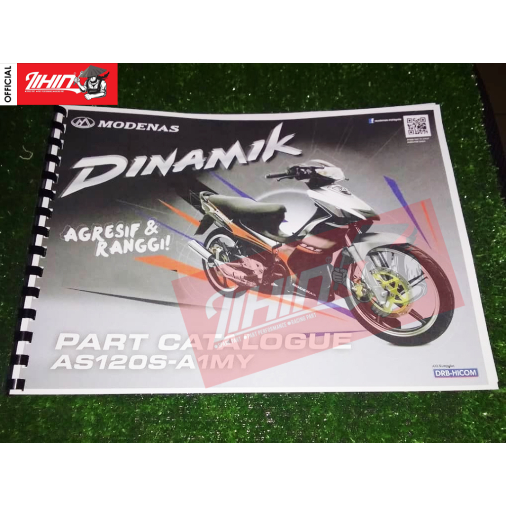 Modenas Dinamik 120 PARTS CATALOGUE | Shopee Malaysia