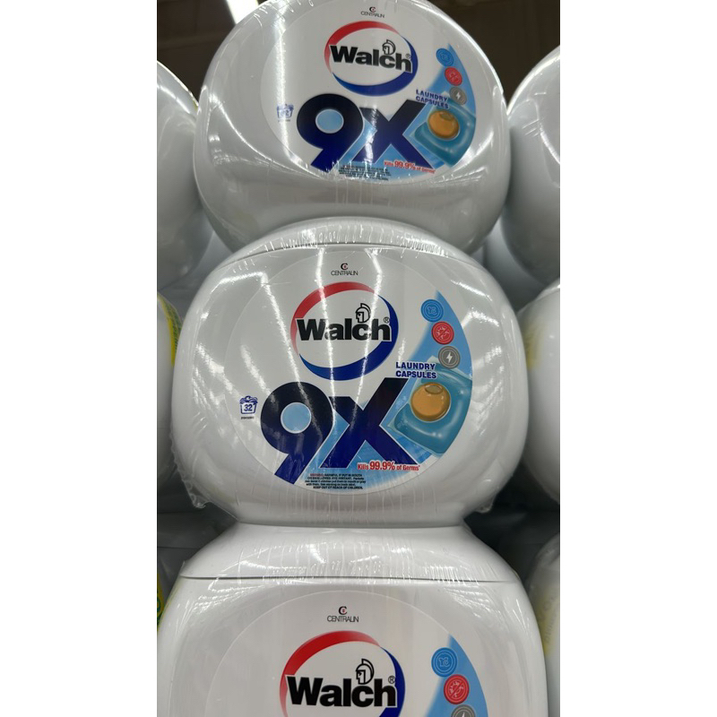 Walch 9X Antibacterial Laundry Capsules (12g x 32 Pcs) | Shopee Malaysia