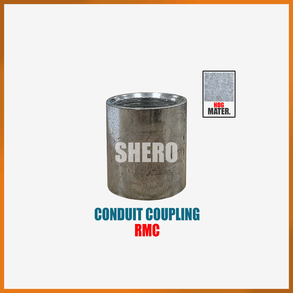 RMC HDG Conduit Coupling 3/4", 1", 1-1/2", 2" NPT | Shopee Malaysia
