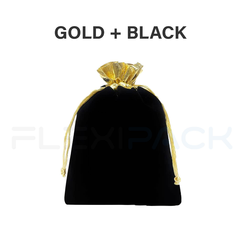 Velvet Beg Uncang Doorgift Organza Pouch Bag Mini Drawstring High ...