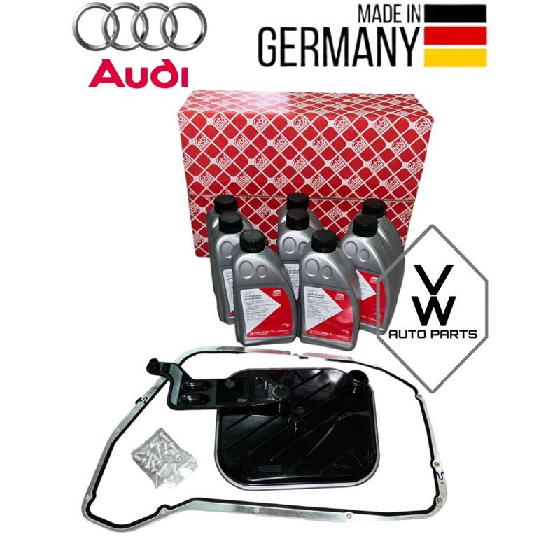 ( 100% FEBI GERMANY ) AUTO FILTER KIT TRANSMISSION FILTER WITH ATF OIL ...