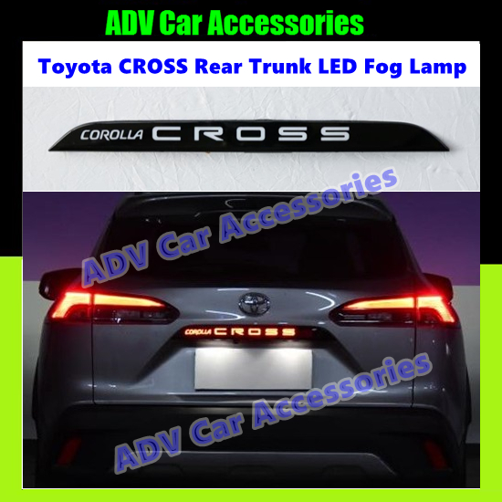 Toyota Corolla Cross LED Rear Fog Lamp DRL Trunk Lights | Shopee Malaysia