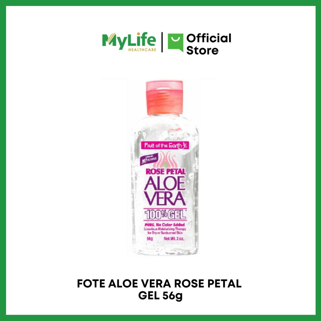 FOTE ALOE VERA ROSE PETAL GEL (56G) | Shopee Malaysia