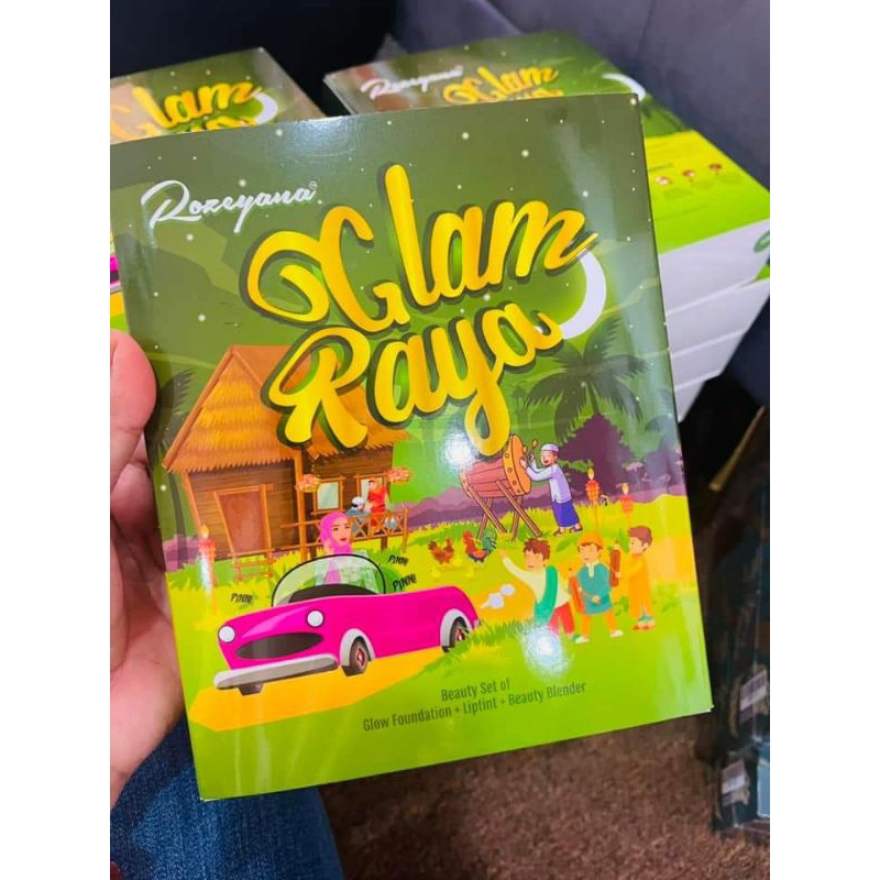SET GLAM RAYA BY ROZYANA ORIGINAL | Shopee Malaysia