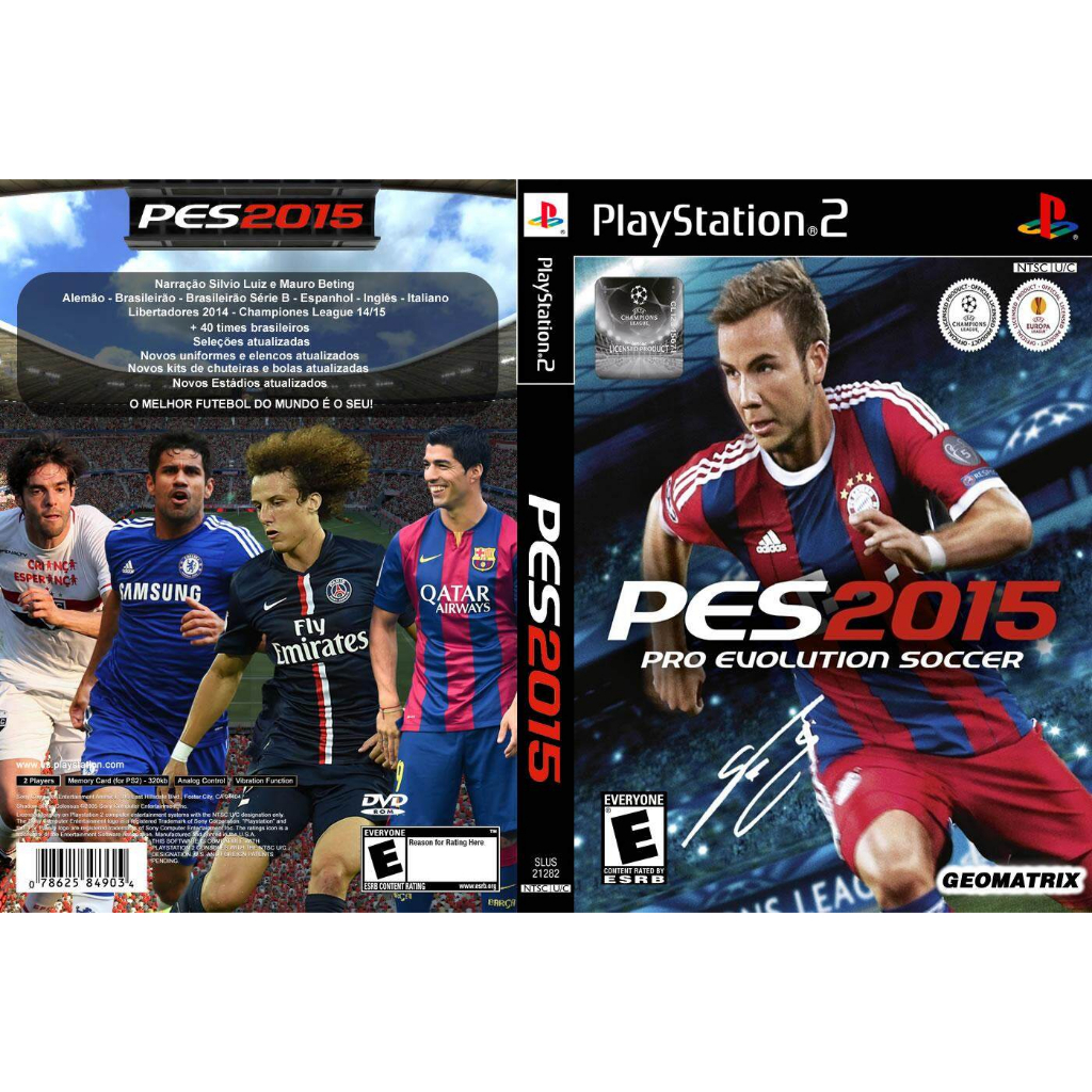 PS2 Game Pes 2015 Full Update (GOLD DISC) | Shopee Malaysia