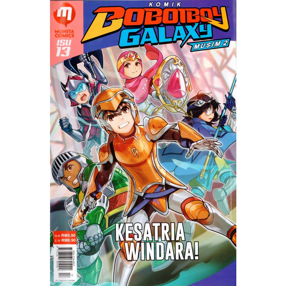 ((RESTOCK!!)) MONSTA COMICS: Komik Boboiboy Galaxy Musim 2 | Shopee ...