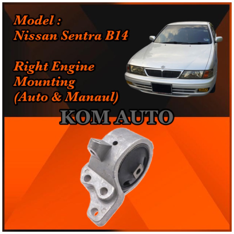 Nissan Sentra B14 Right Engine Mounting ( Auto & Manaul ) | Shopee Malaysia