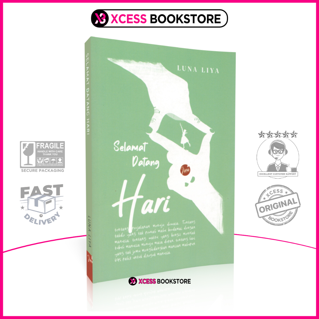 SELAMAT DATANG HARI (LUNA LIYA) - JIWA - JEJAK TARBIAH - BUKU HEALING | Shopee Malaysia