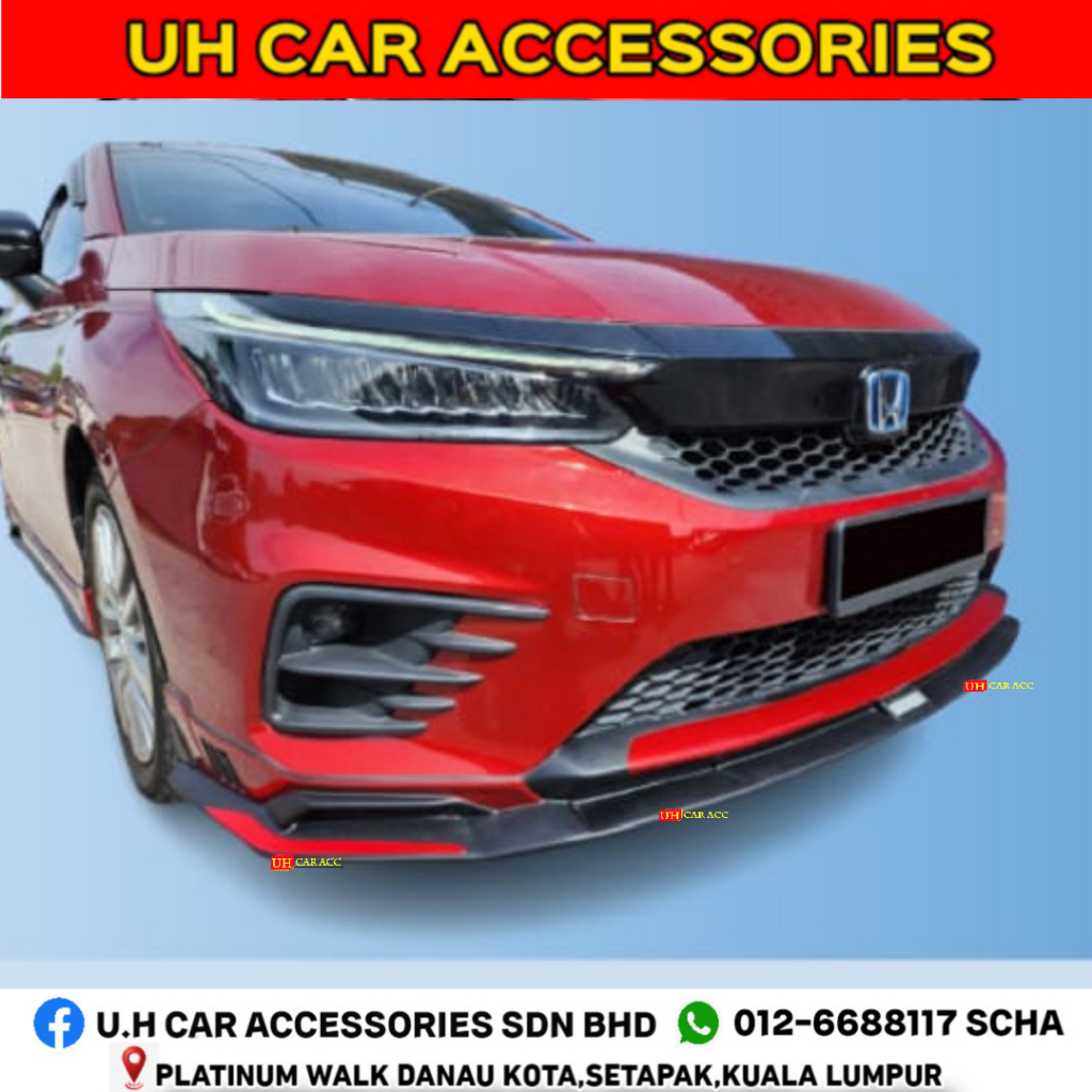 HONDA CITY GN2 2020 RS HYBRID FILEWAR BODYKIT SKIRTING SKIRT WITH PAINT ...