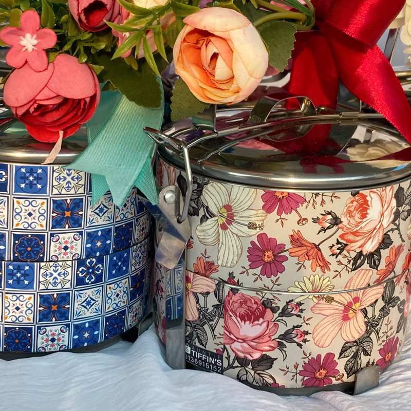 Raya Gift Set, Tiffin with Cookies (Selamat Hari Raya) | Shopee Malaysia