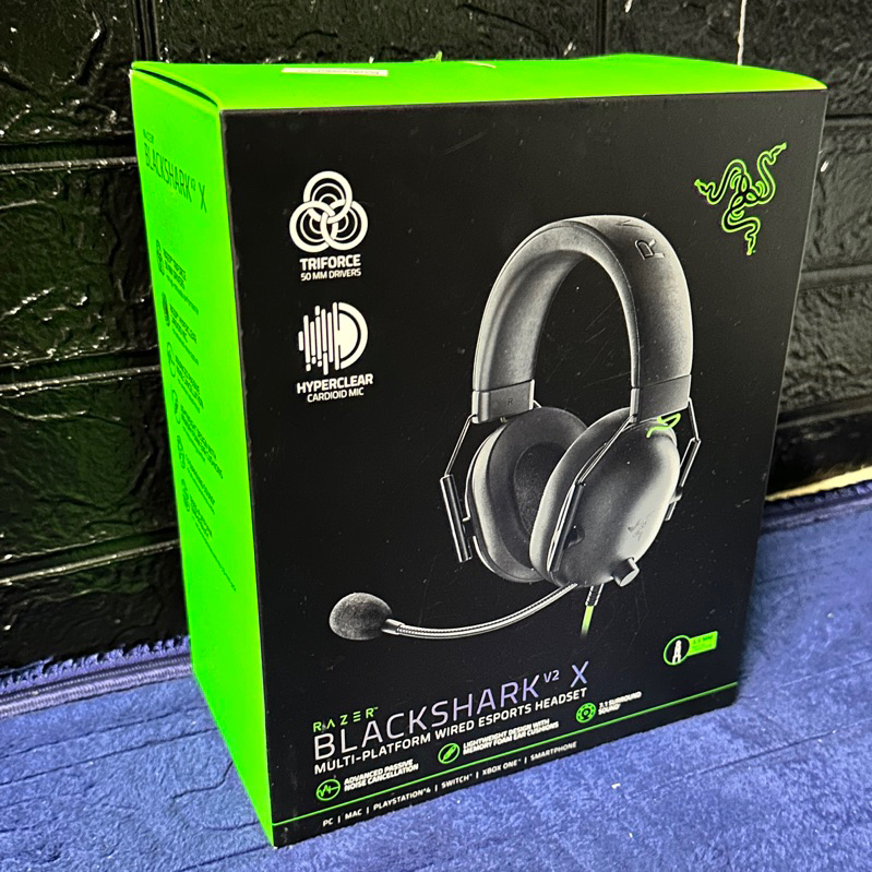 [USED] Razer Blackshark V2 X | Shopee Malaysia