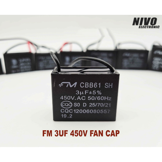 FM CAPACITOR CAPACITOR OR CONDESOR FOR FAN CEILING FAN TABLE FAN ...