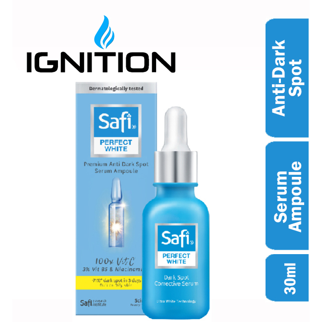 SAFI Perfect White Premium Anti Dark Spot Serum Ampoule 30ML | Shopee ...