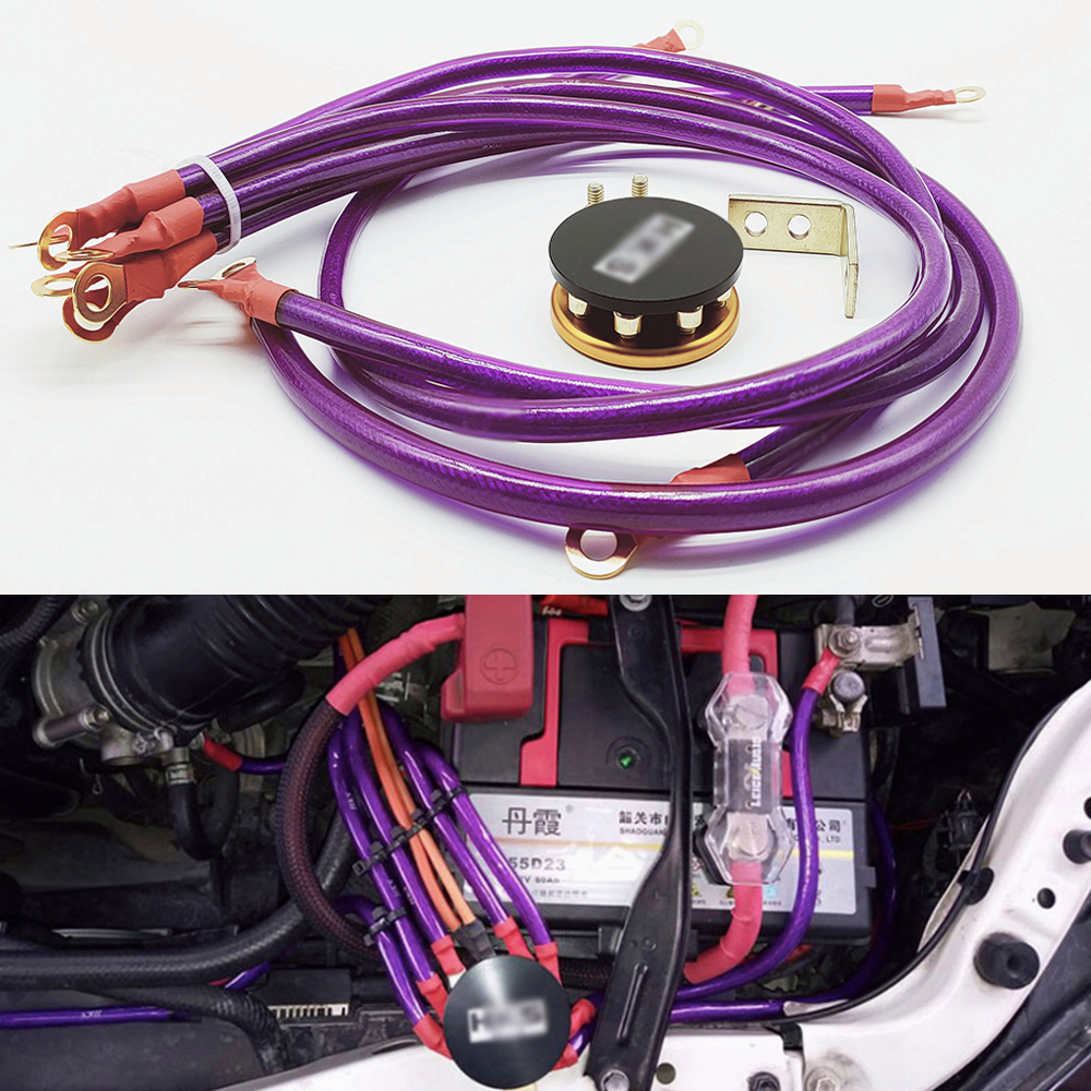 HKS Universal 6 in 1 Car Earth System Grounding Ground Wire Cable ...