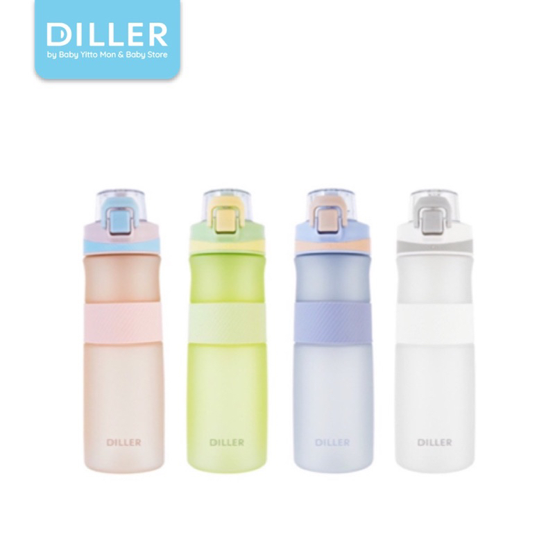 Diller Tritan Matte/Clear Sport Water Bottle 700ml | Shopee Malaysia