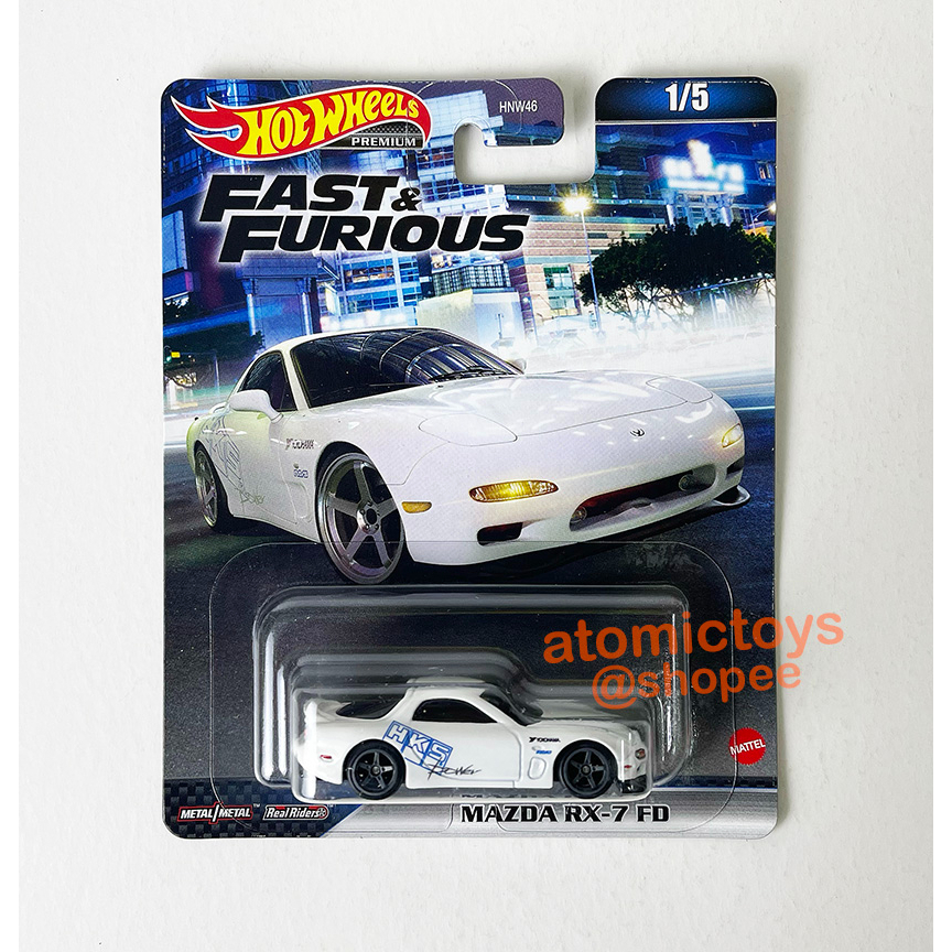 Hot Wheels Mazda RX-7 FD RX7 HKS Fast and Furious 2023 | Shopee Malaysia