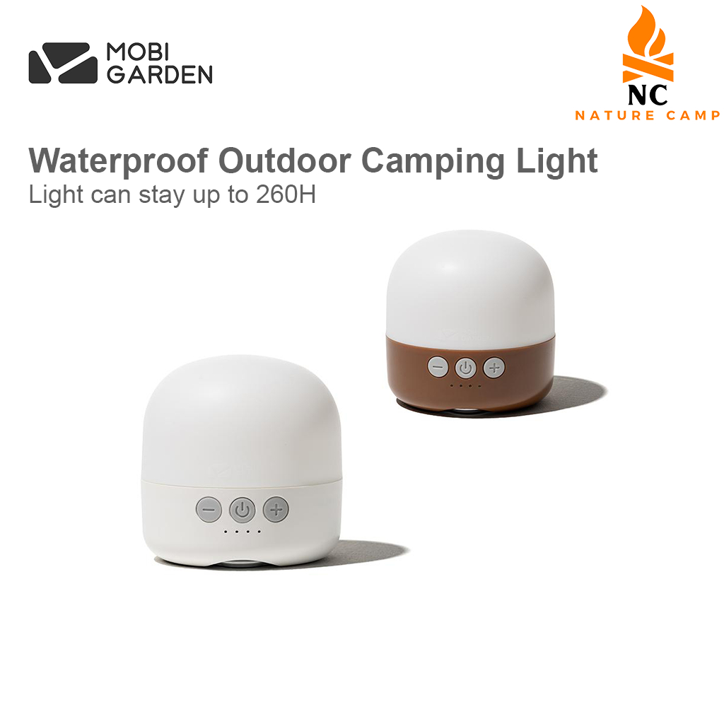 MOBI GARDEN Outdoor Camping Lights Waterproof Lamp Rechargeable Retro ...