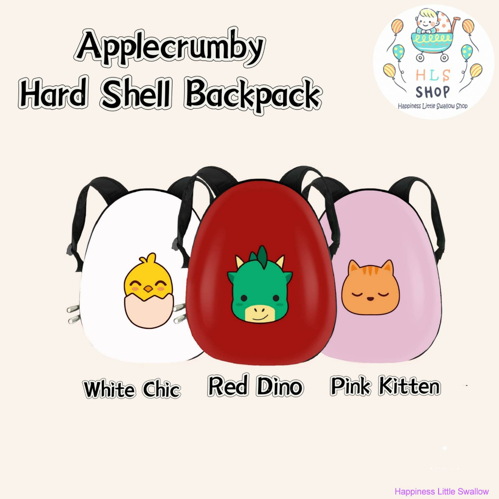 Applecrumby Cute Kids Hard Shell Backpack / Rolling Luggage Animal ...