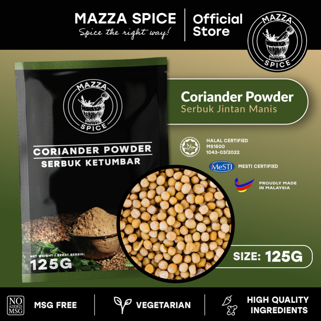 Mazza Spice Coriander Powder / Serbuk Ketumbar | Shopee Malaysia