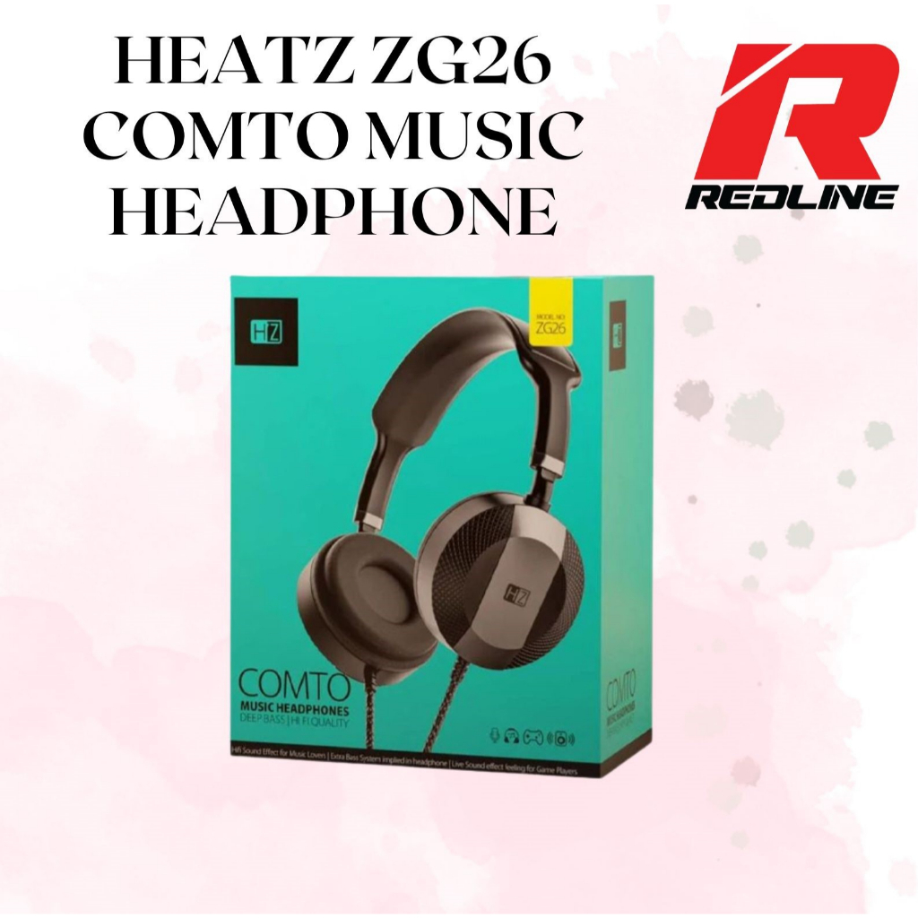 Heatz ZG26 Comto Music Headphone | Shopee Malaysia