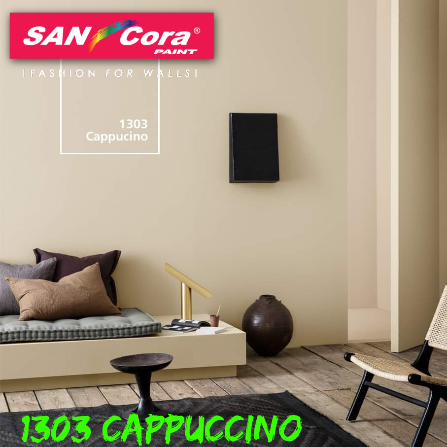SINAR SANCORA 1303 CAPPUCCINO 5 LITER I EMULSION Interior Exterior Wall ...