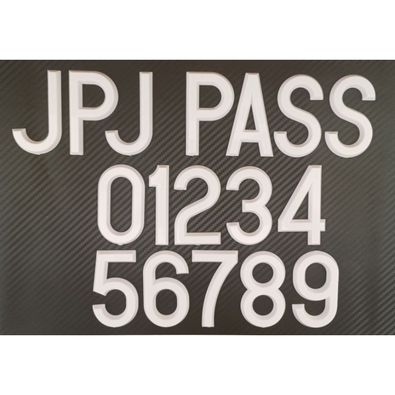 🔥READY STOCK🔥BUAT SIAP🔥C70 Flat JPJ Number Plate Kereta/Standard Size ...