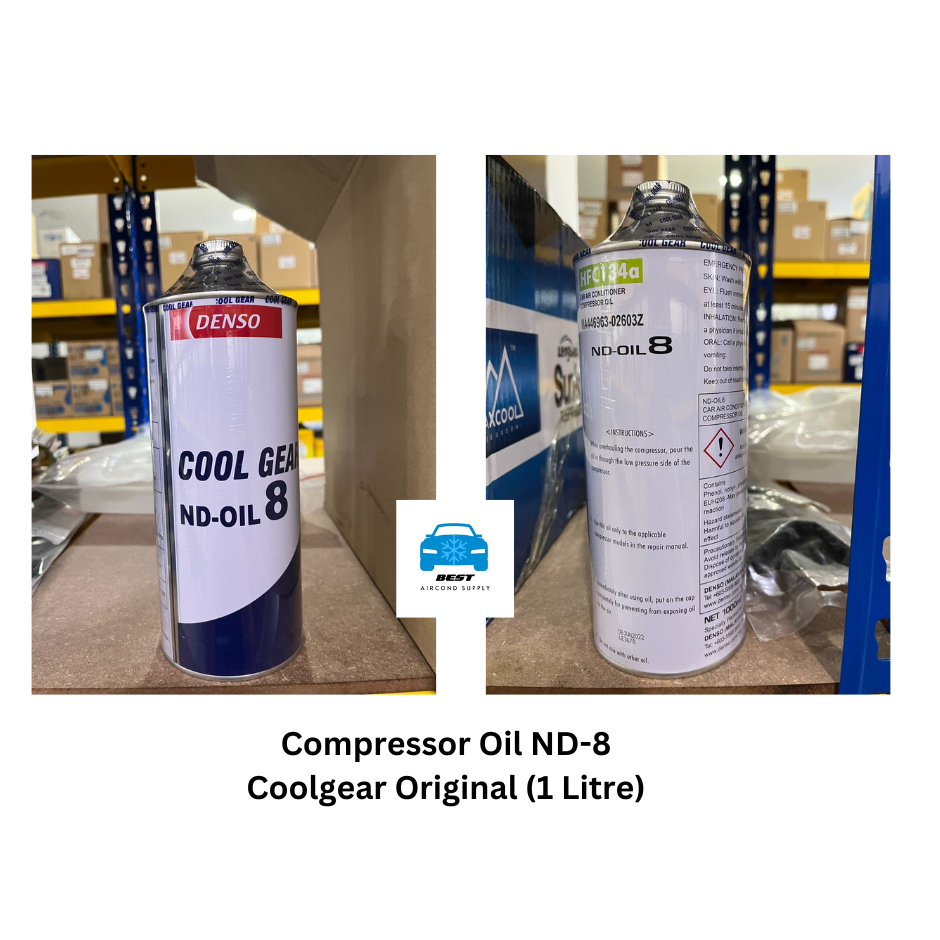 Compressor Oil ND-8 Coolgear Original (1 Litre) | Shopee Malaysia