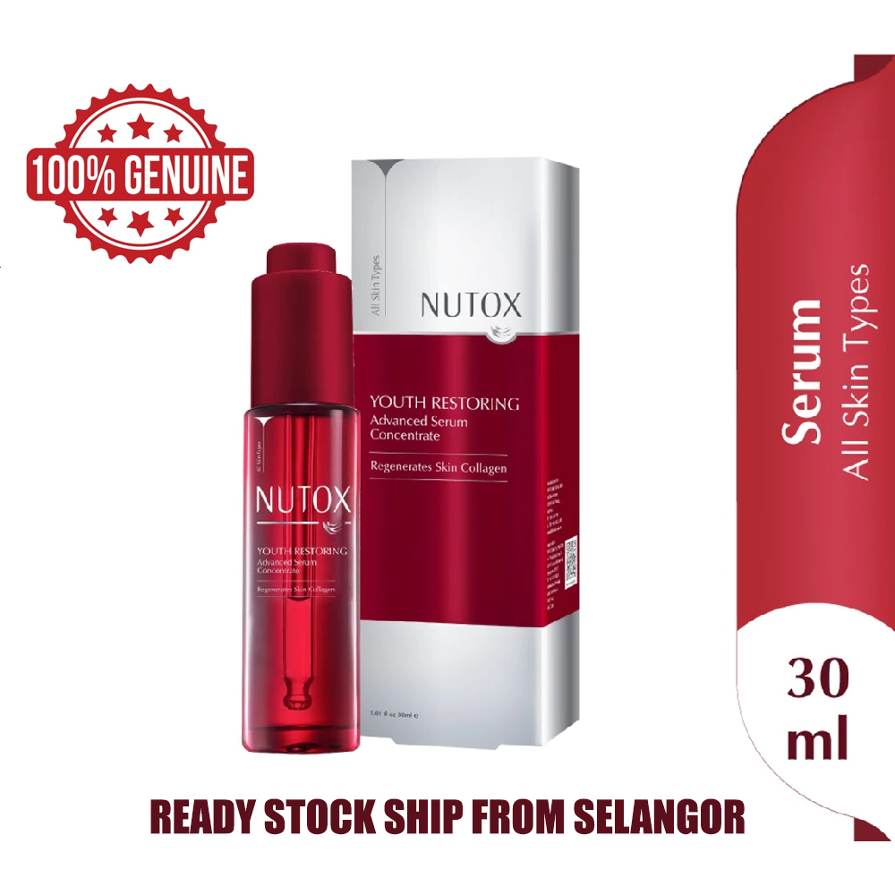 Nutox Youth Restoring Advanced Serum Concentrate 30ml (All Skin Types ...