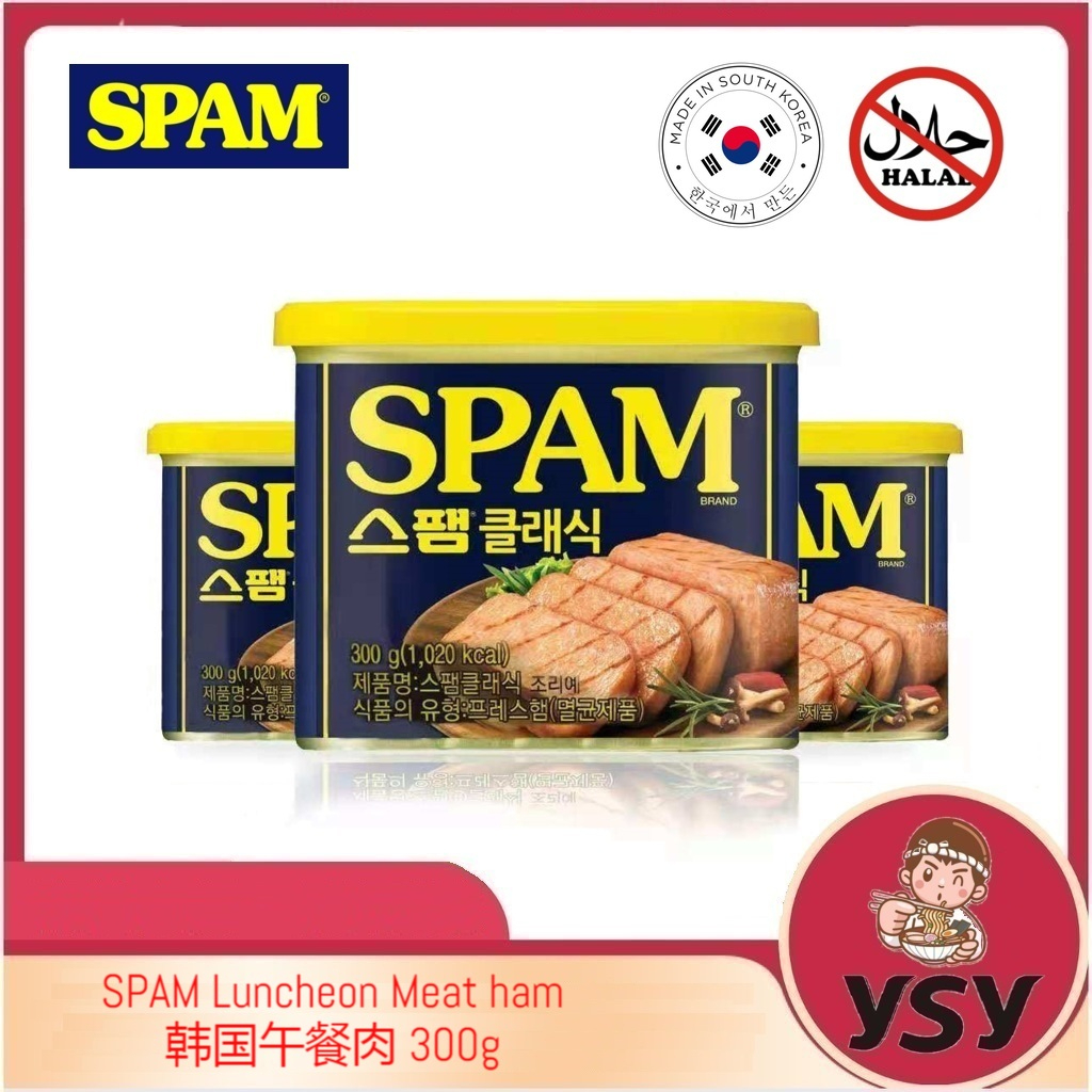 READY STOCK现货 SPAM LUNCHEON MEAT CLASSIC 300G | Shopee Malaysia