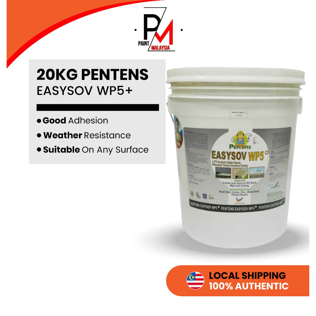 PENTENS EasySov WP5+ L210 Synthetic Rubber Based Waterproof Thermal ...