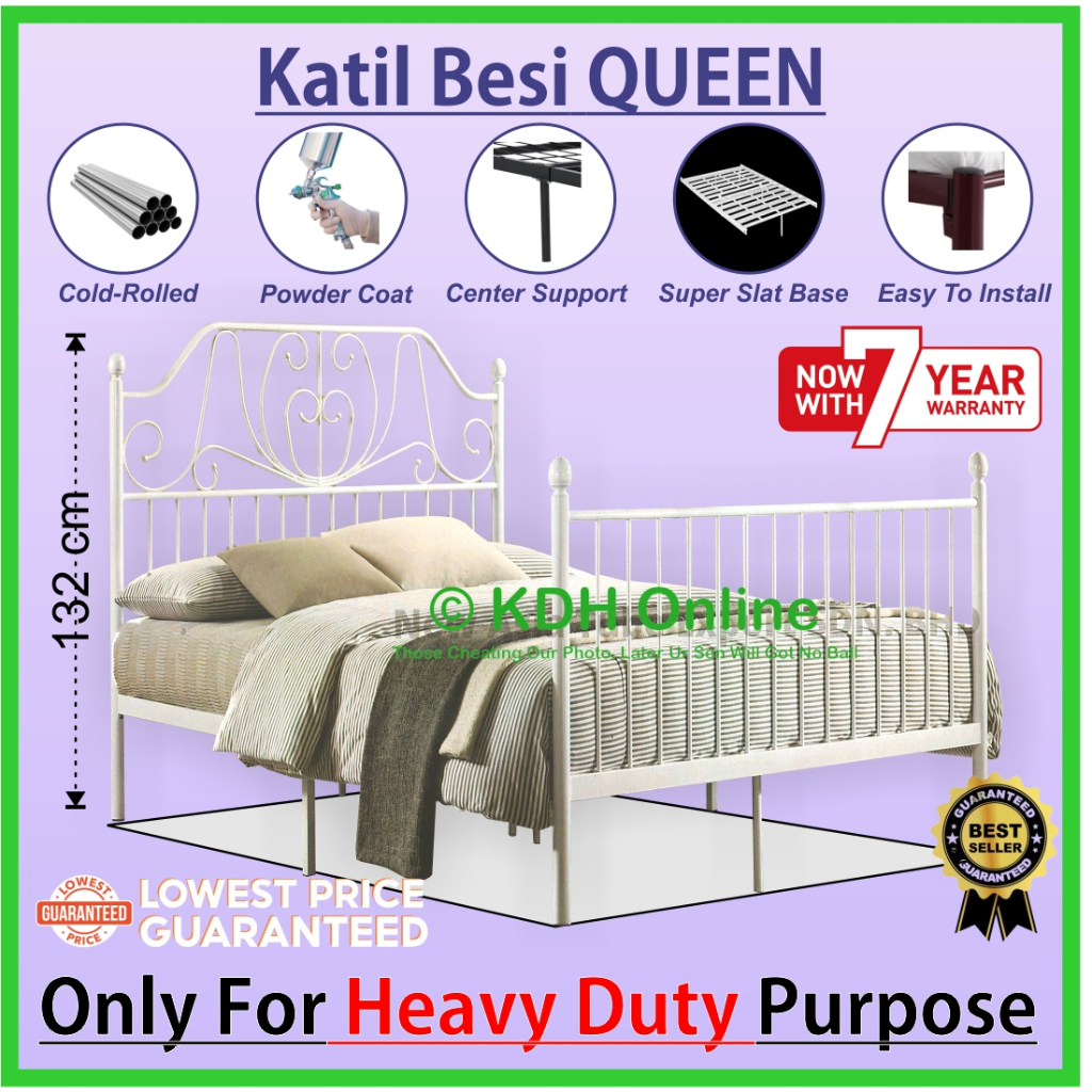 (KDH Online) NA 9285 / Katil Queen/Queen Bed/Ikea Style/Katil Lantai ...