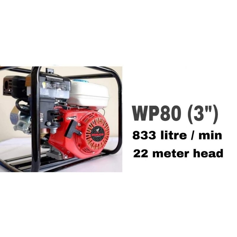 (Ready Stock)ESACO WP20/WP30 Gasoline Engine Water Pump 2" / 3" Inchi 7 ...