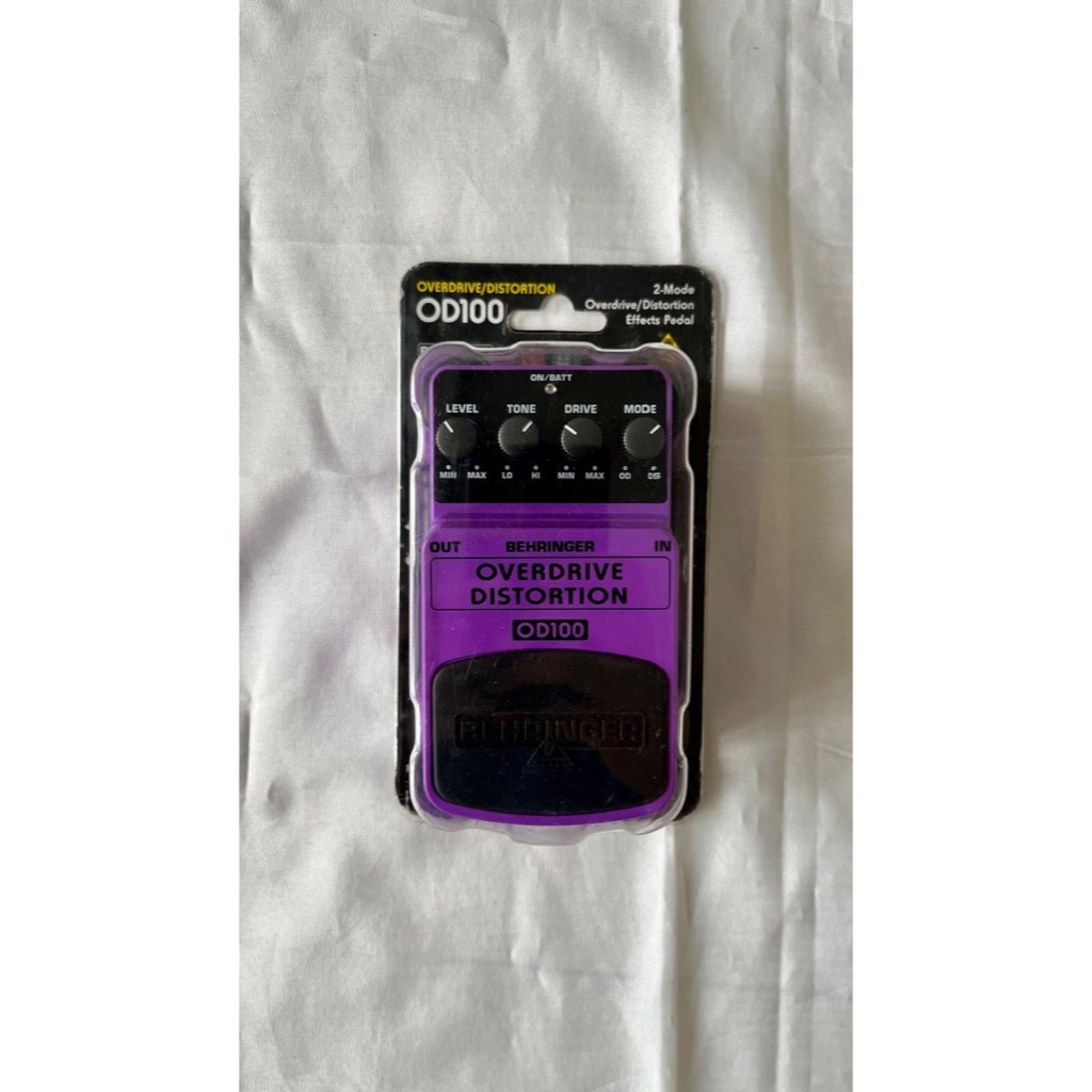 Behringer OD100 Overdrive / Distortion Effects Pedal | Shopee Malaysia