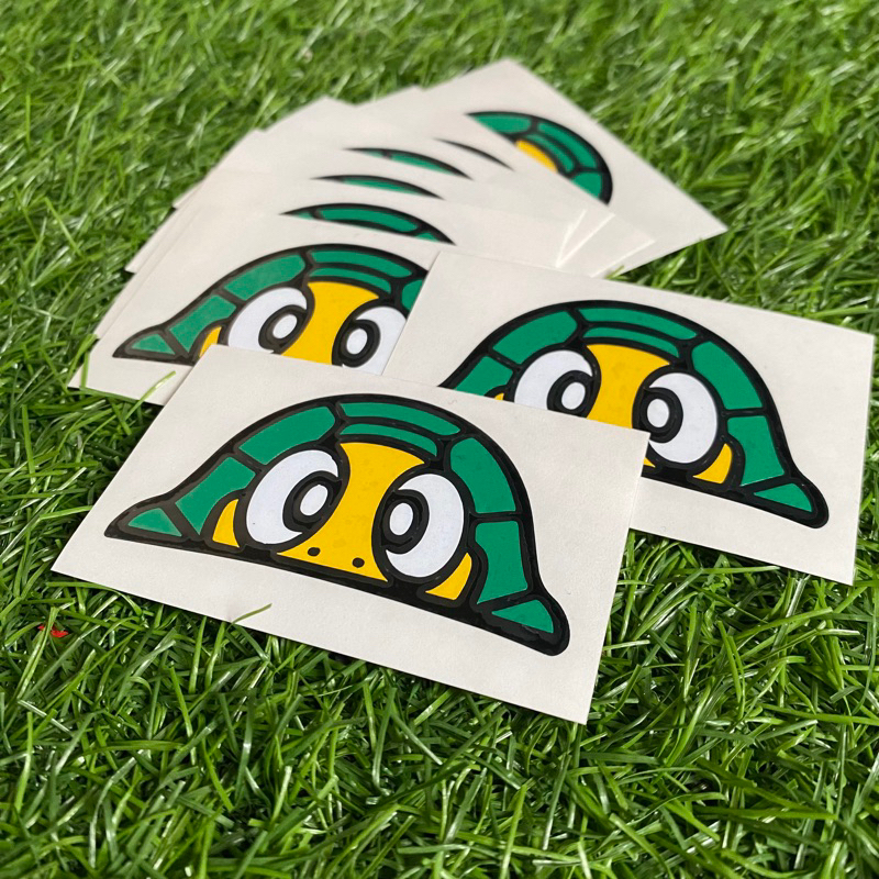 STICKER TURTLE ROSSI | STICKER MOTOR | CUTTING STICKER | Shopee Malaysia