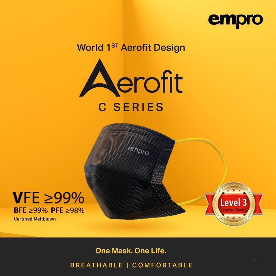 Empro Aerofit C Series 3 Ply Surgical Face Mask 10s | Shopee Malaysia