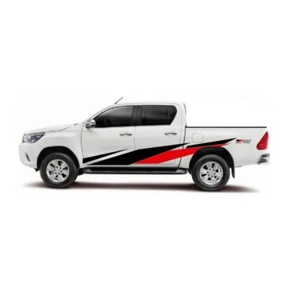 TOYOTA HILUX REVO GAZOO RACING BODY STICKER 2021 Toyota Hilux GR ...